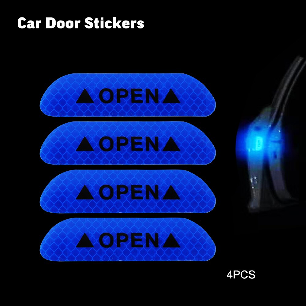 Flypig 4Pcs Reflecterende Tape Auto Deur Open Teke... – Grandado