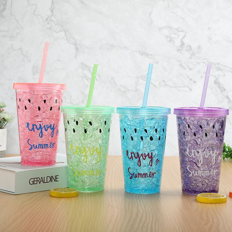 summer ice cool ice Cup cooling broken ice Cup stu... – Grandado
