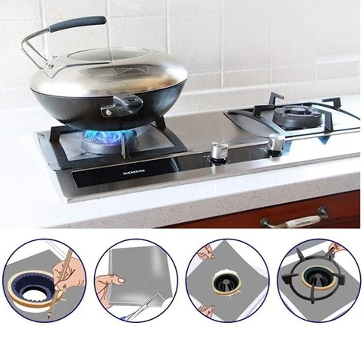 Gas Stove Protector Cooker Cover Liner Clean Mat P... – Grandado