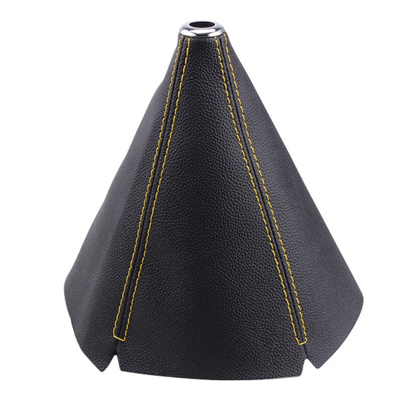 16mm universal PU leather car shift collar carbon ... – Vicedeal