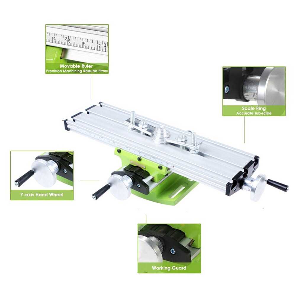 Bench Vise Worktable Bench Drill Cross Multi-Funct... – Vicedeal