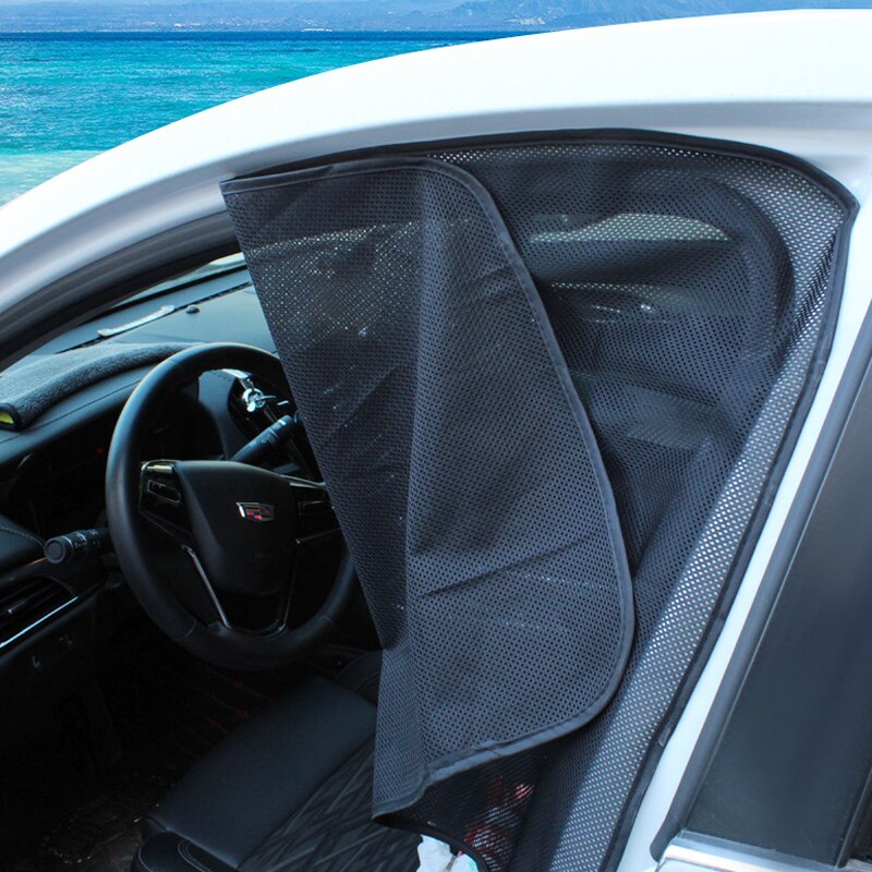 Magnetische Auto Zonnescherm Gordijn Voor En Achte... – Grandado