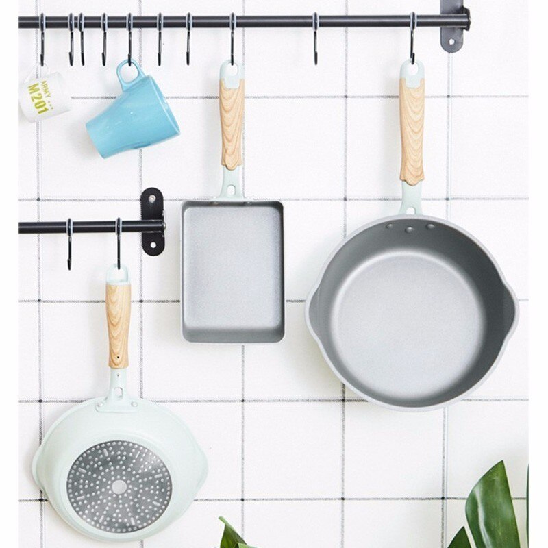 High End Mooie Koekenpan Omelet Groene non-stick P... – Grandado