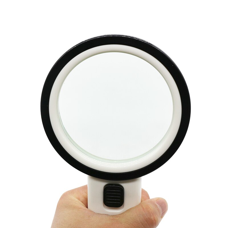 Handle Magnifier 10X with LED Illumination UV Ligh... – Grandado