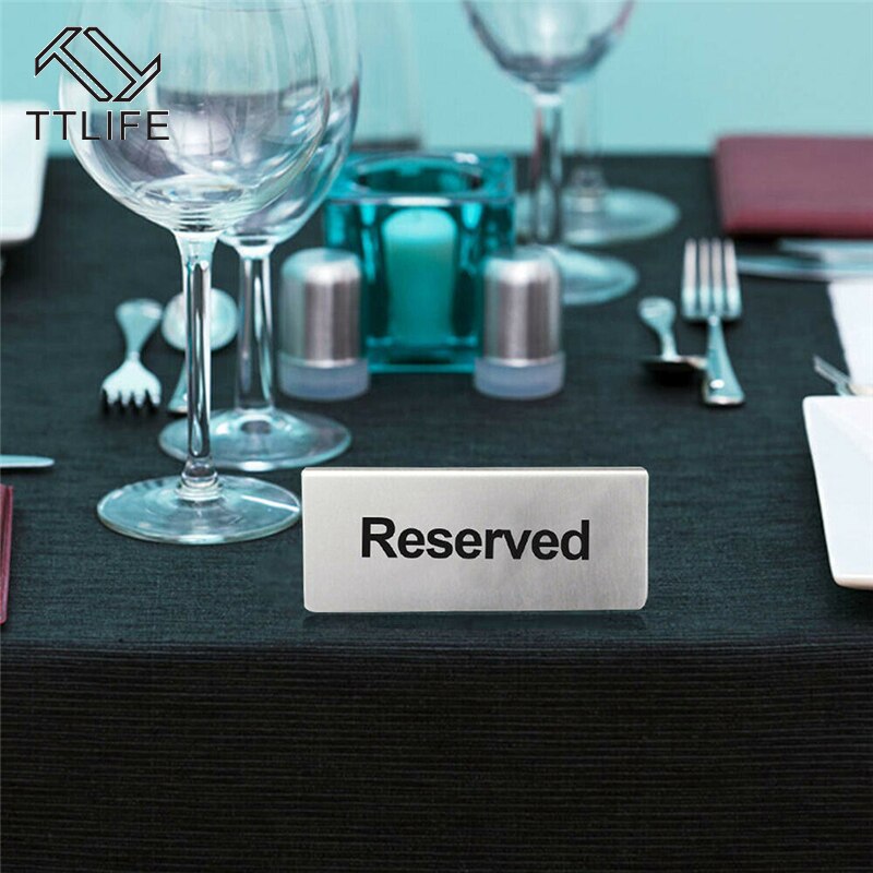 Cafe Reusable Restaurant Stainless Steel Brushed D... – Vicedeal