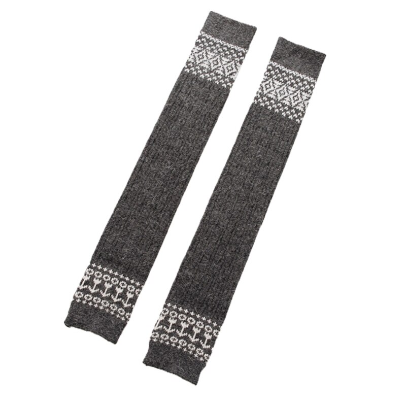 Women Winter Warm Ribbed Knit Extra Long Leg Warme... – Grandado