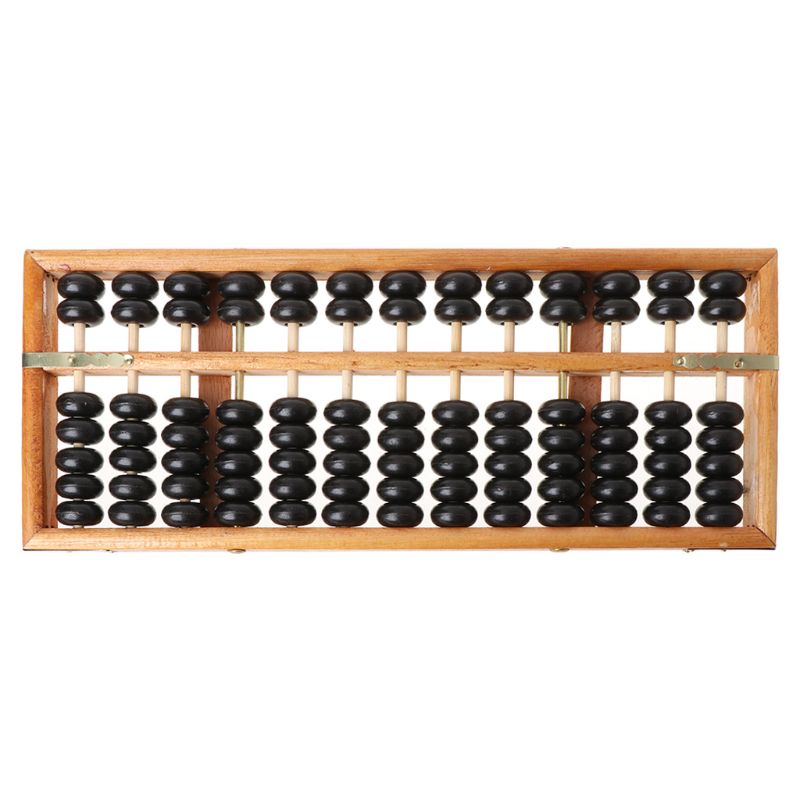 Portable Chinese 13 Digits Column Abacus Arithmeti... – Grandado