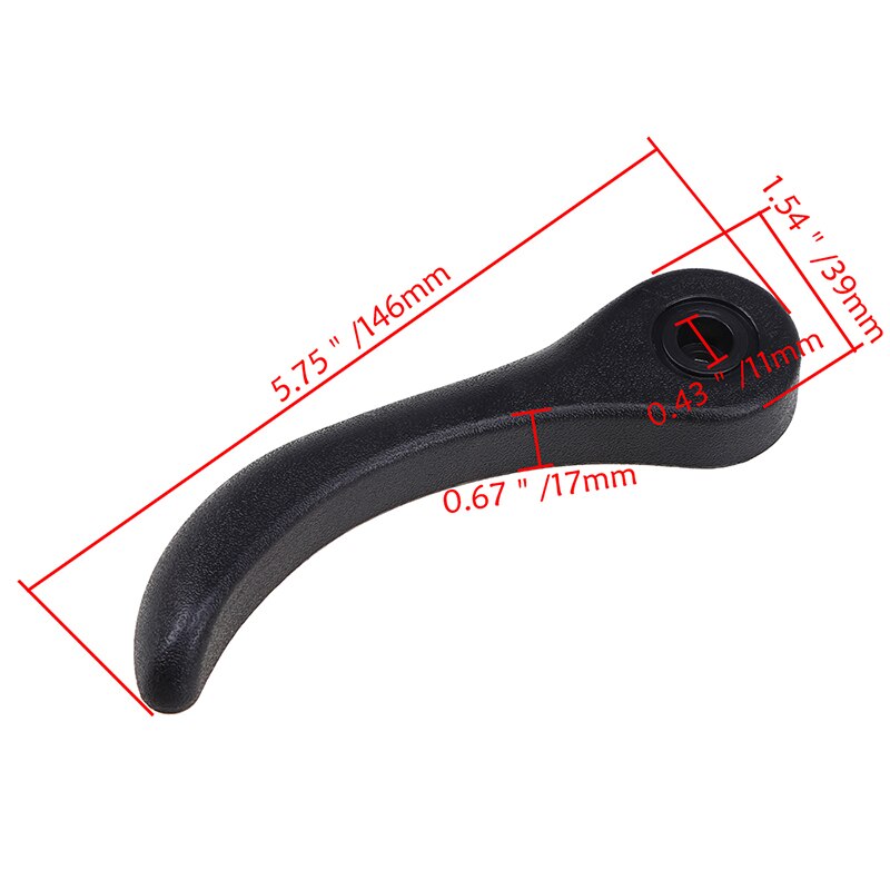 POSSBAY Car Interior Seat Adjustment Lever Black S... – Vicedeal