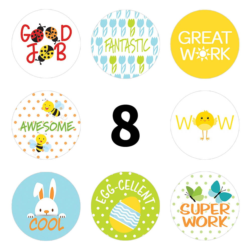 500pcs cartoon cute animals reward stickers teache... – Grandado