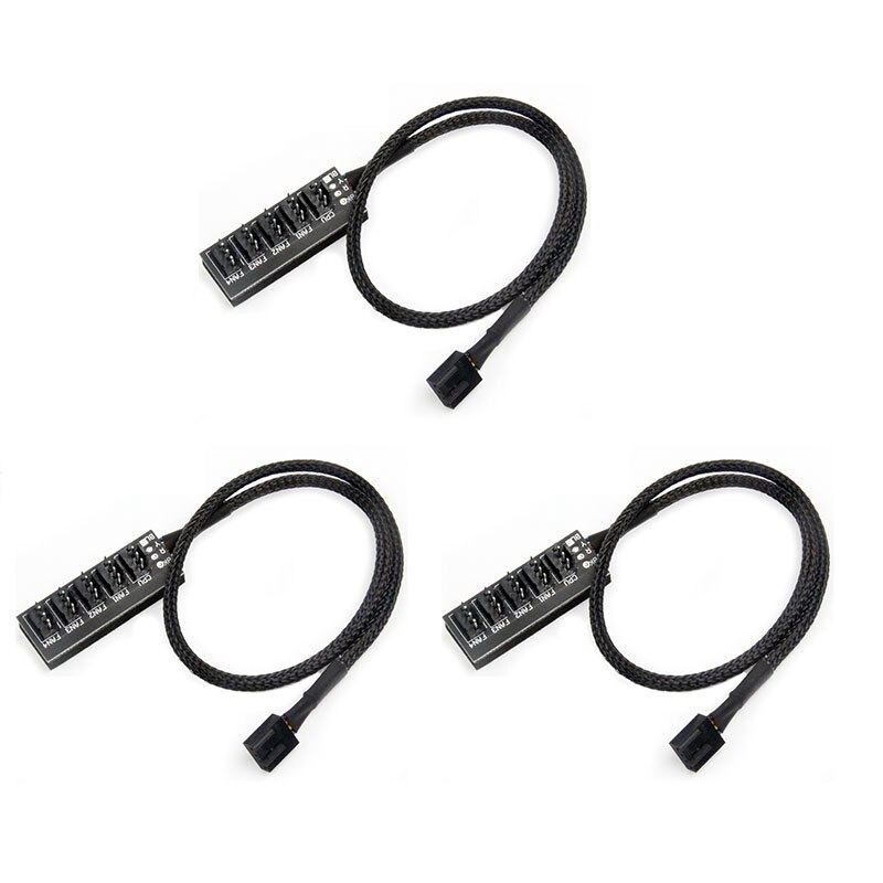 3Pcs 4 Pin Pwm Fan Hub Pc 5 Manier Pc Pwm Fan Hub ... – Vicedeal 3Pcs 4 Pin Pwm Fan Hub Pc 5 Manier Pc Pwm Fan Hub ... – Vicedeal