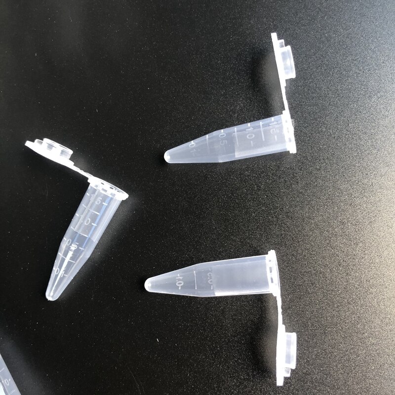 500pcs 1.5ml Transparent plastic centrifuge tube w... – Grandado