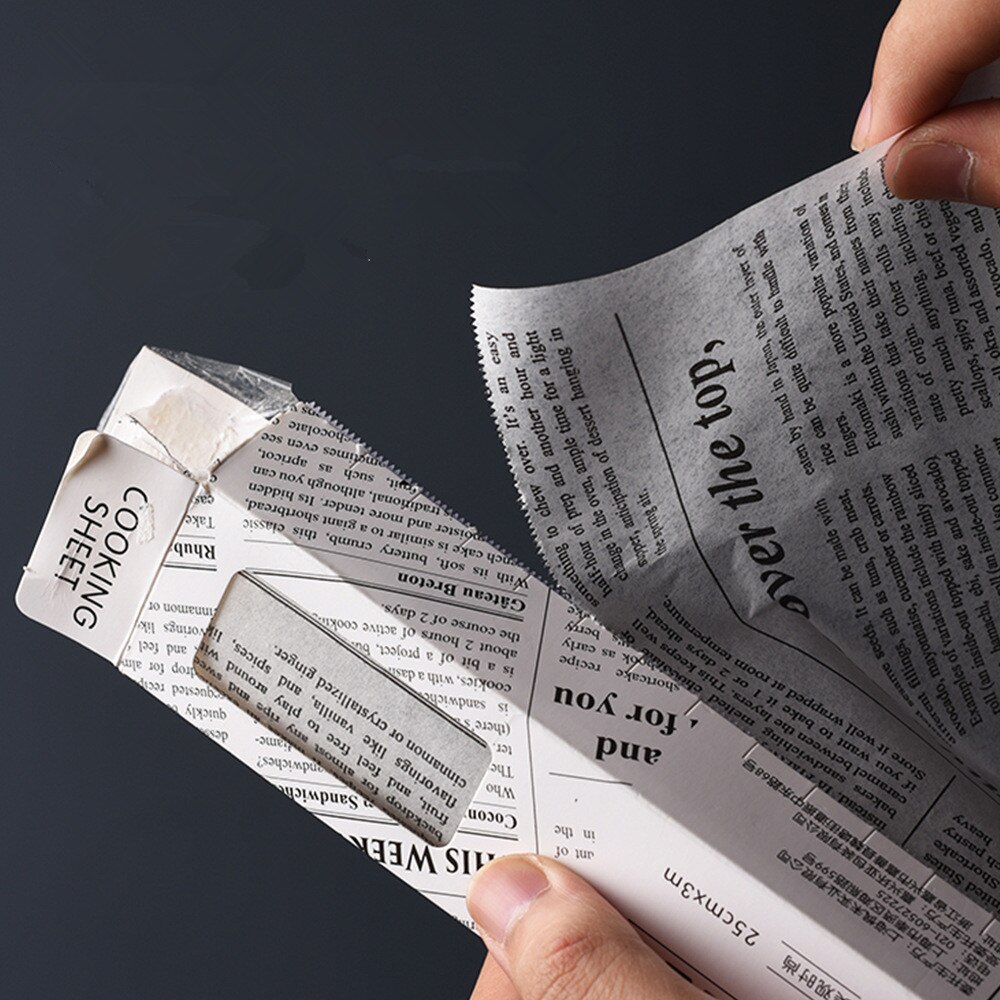 8M Baking Oil Paper BBQ Butter Bread Paper Non-sti... – Vicedeal
