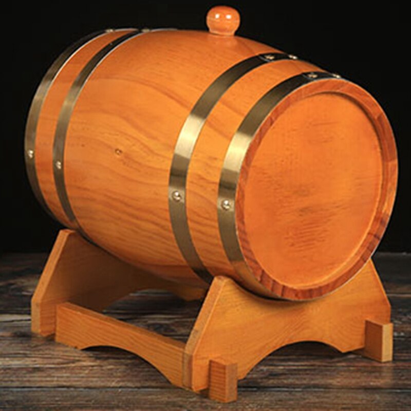 Oak Barrel, 1.5 L / 3 L Oak Storage Barrel Built-i... – Vicedeal