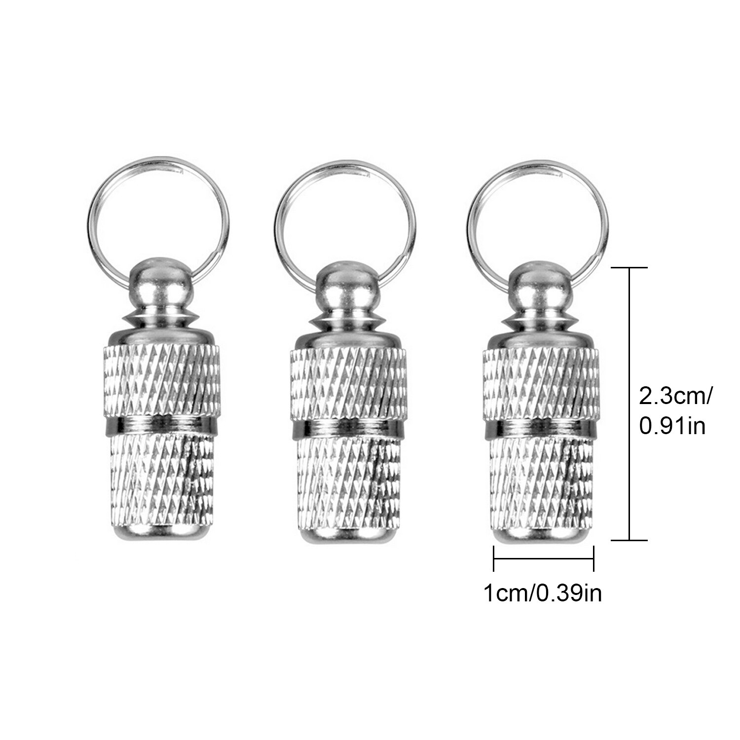 Behogar 6pcs Anti-Lost Pet Dog Cat ID Tags Barrel ... – Vicedeal