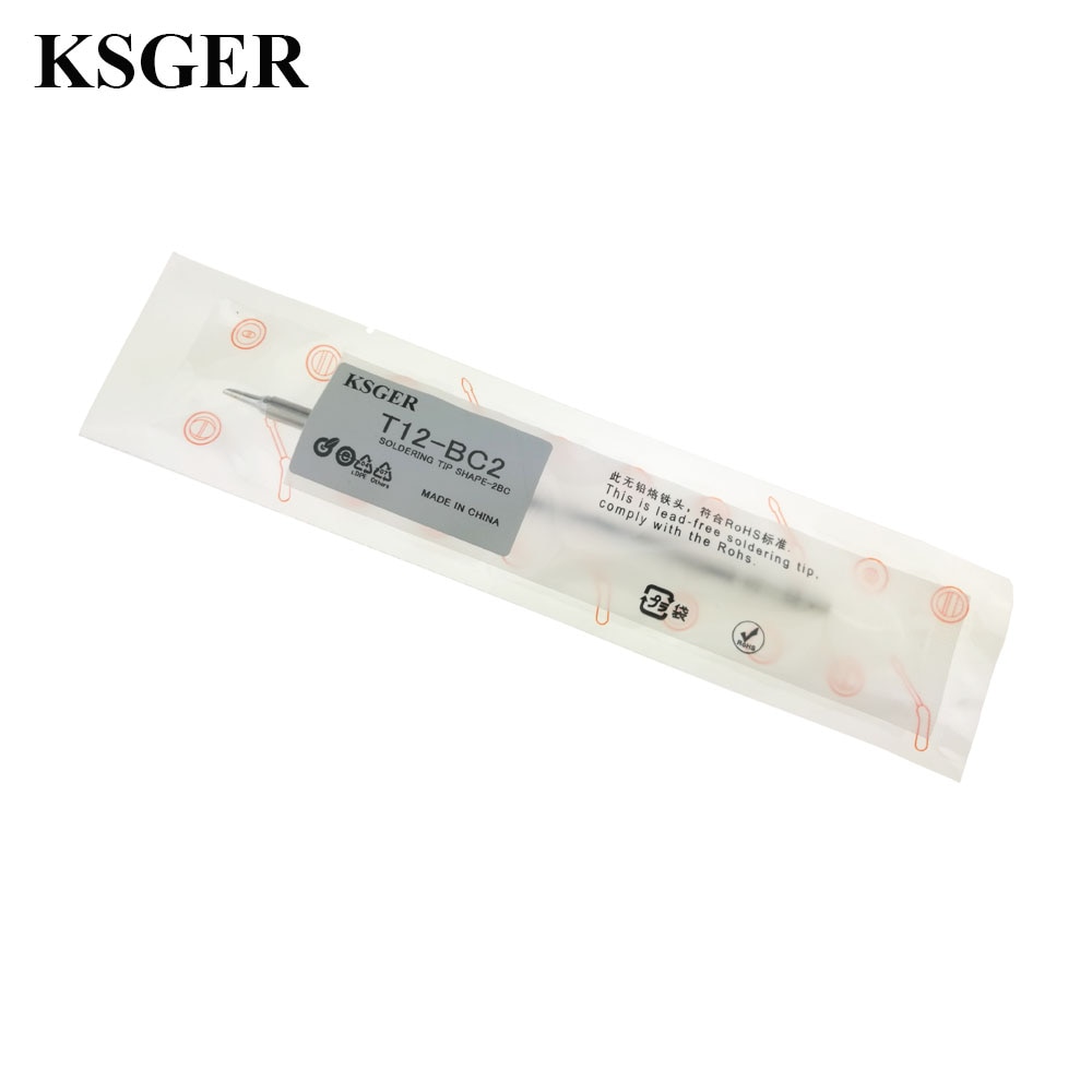 KSGER T12-BC2 Tips STM32 OLED/LED Soldering Statio... – Grandado