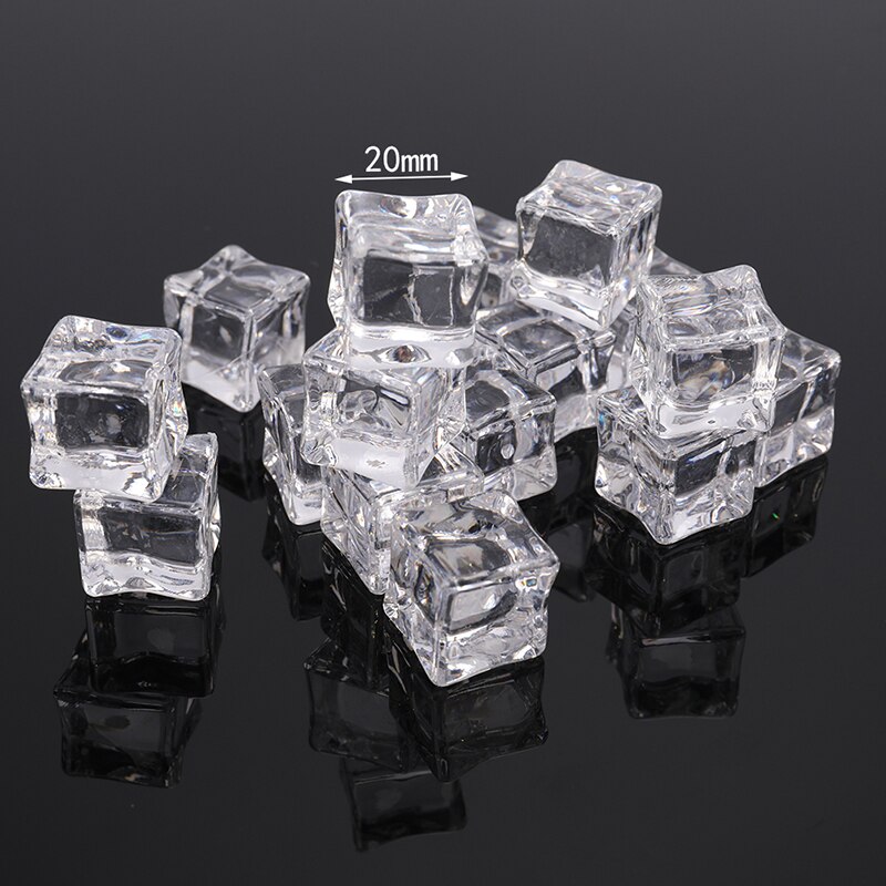 16Pcs/lot 2cm/1.7cm Artificial Acrylic Square Shap... – Vicedeal