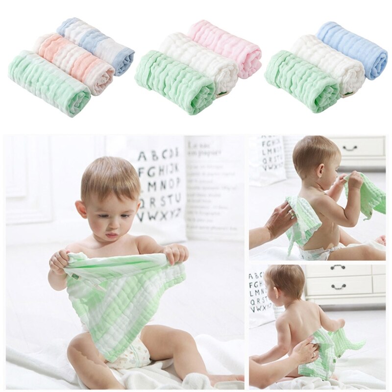 3Pcs Baby Zuigelingen Voeden Slabbetjes Absorberen... – Grandado