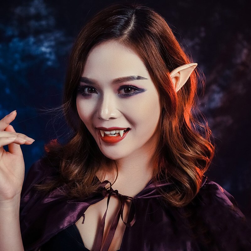 1 Pair Latex Elf Ears Cosplay Party Props Hallowee... – Vicedeal