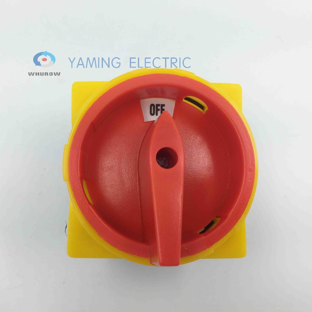 32 amp 1 pole isolator switch rotary cam omschakel... – Vicedeal