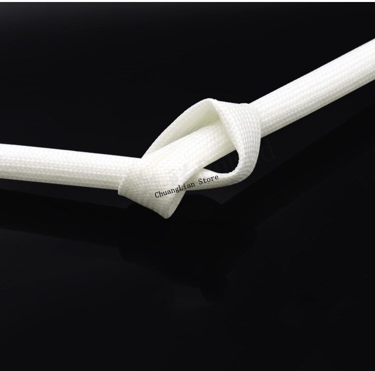 ID 8mm Fiberglass Cable Sleeve Insulation Soft Bra... – Grandado