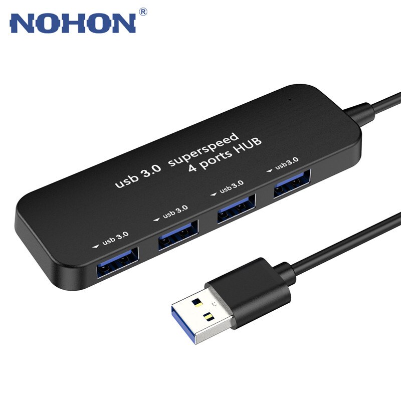 Nohon HUB USB 3,0 4 Ports Superspeed Splitter Verb... – Vicedeal