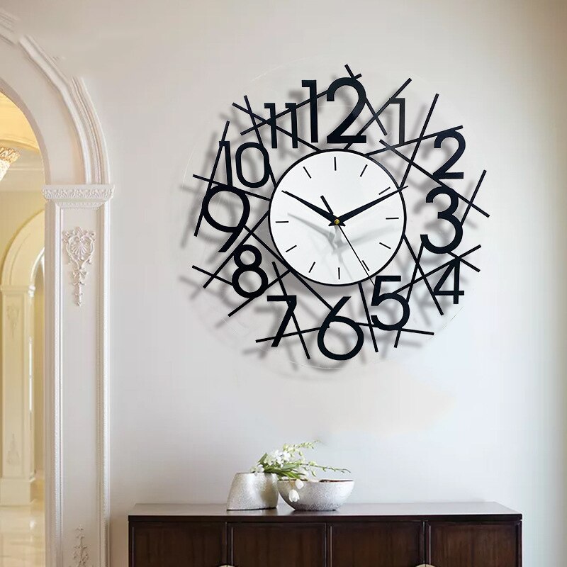 Decorative Modern Wall Clock for Living Room Bedro... – Grandado
