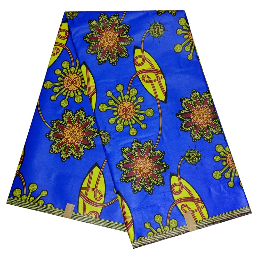 African Ankara 100% Cotton Wax Prints Fabric 6 Yar... – Grandado
