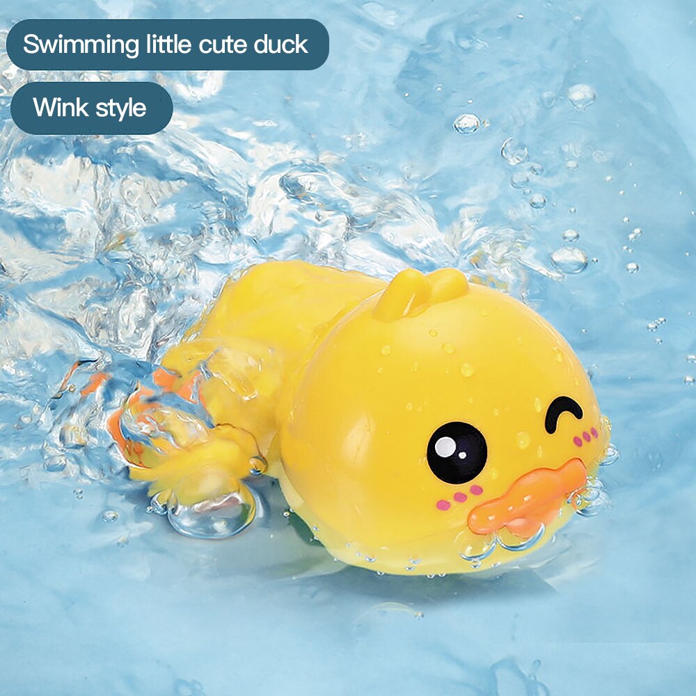 Summer Bathroom Bath Shower Baby Clockwork Swimmin... – Vicedeal