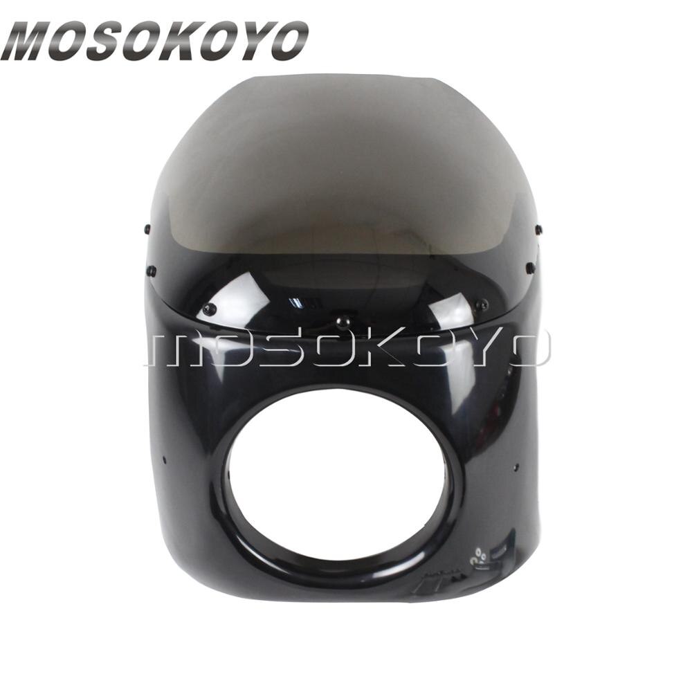 Motorcycle Transparent 7" Round Headlight Fairing ... – Vicedeal