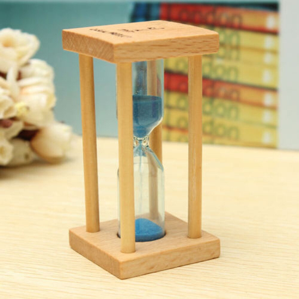 Timer Clock 1/3/5Min Wooden Home Decoration Deskto... – Grandado