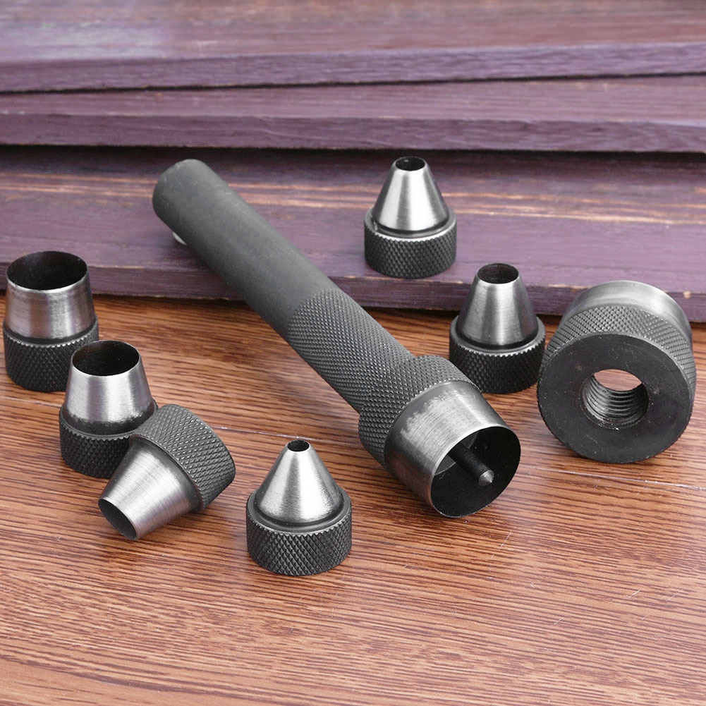 10Pcs Leather Tools Heavy Duty Hollow Punch Kit To... – Grandado
