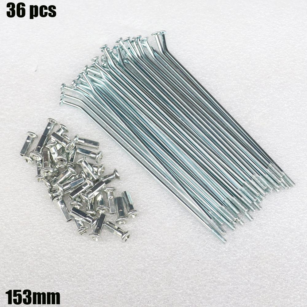 36 pcs Motorcycle spokes 146mm 149mm 153mm 9G Bicy... – Grandado