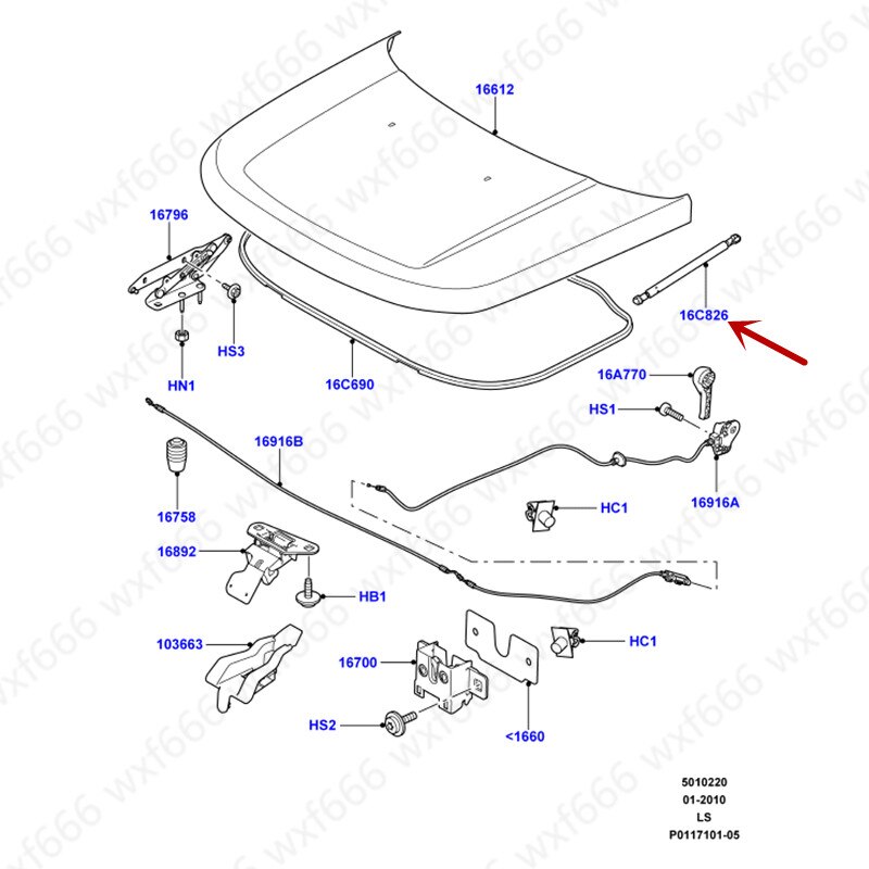 Främre kåpa hydraulisk fjäderben lan dr ve rdis kå... – Grandado
