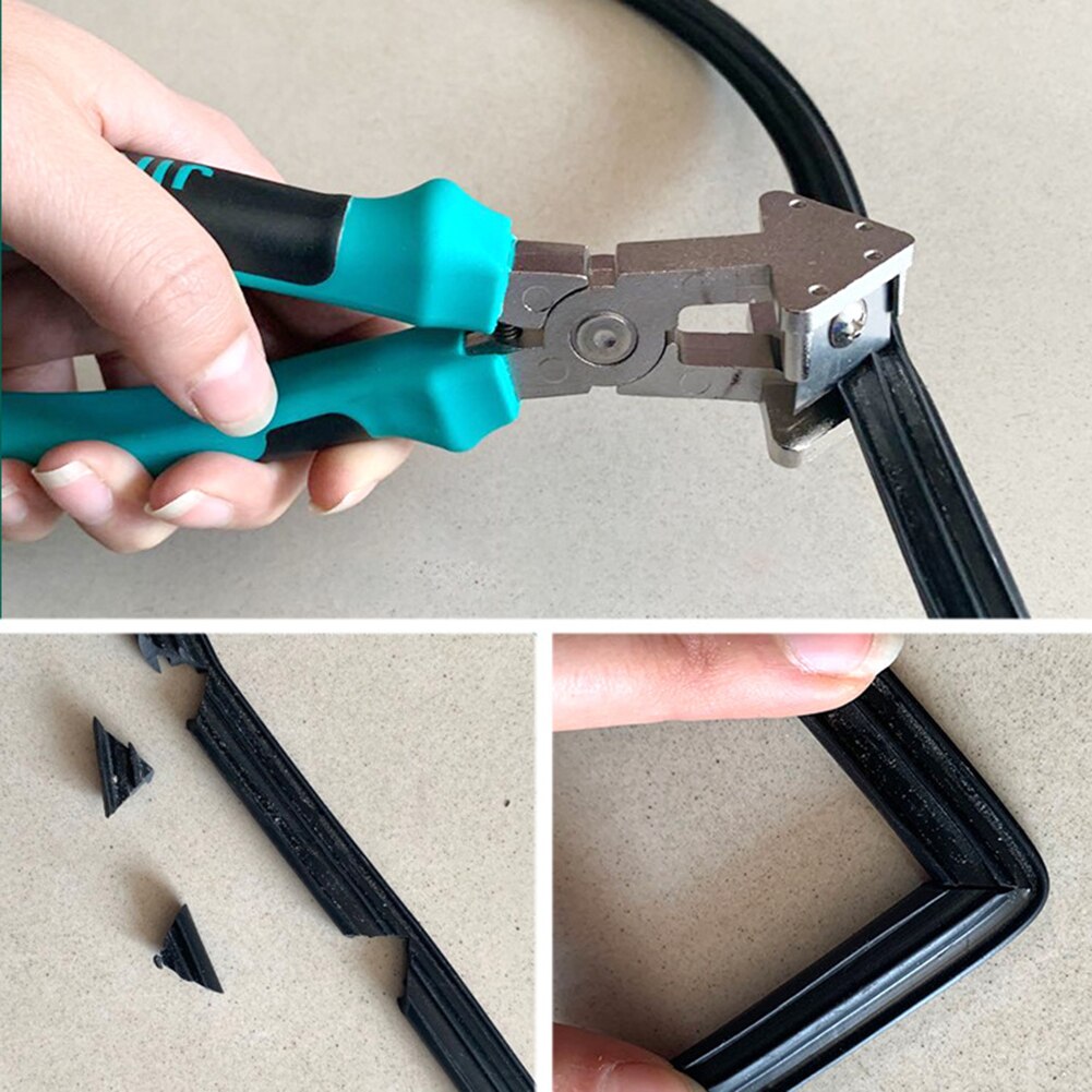 V-shaped Rubber Strip Scissors 90 Degree Window Se... – Grandado