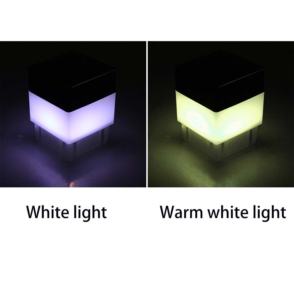 Outdoor Solar Powered Fence Post Pool LED Square L... – Grandado