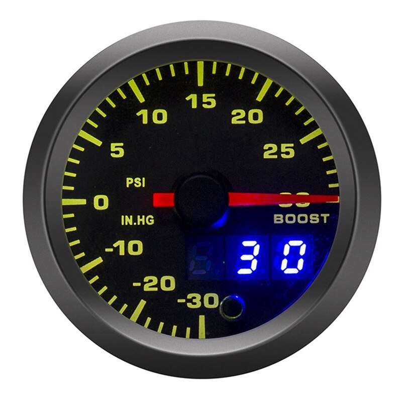 2" 52mm Digital & Pointer 7 Colors LED Dual Displa... – Vicedeal