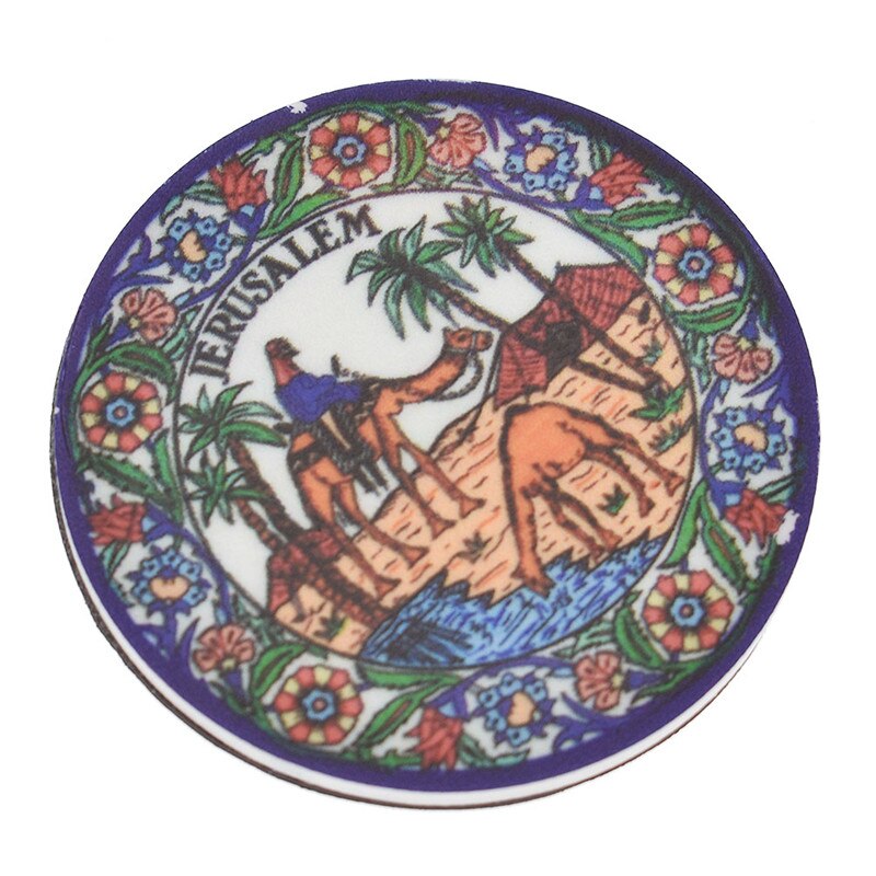 Jeruzalem Ronde Magneten Acryl Kameel Koelkast Sti... – Vicedeal