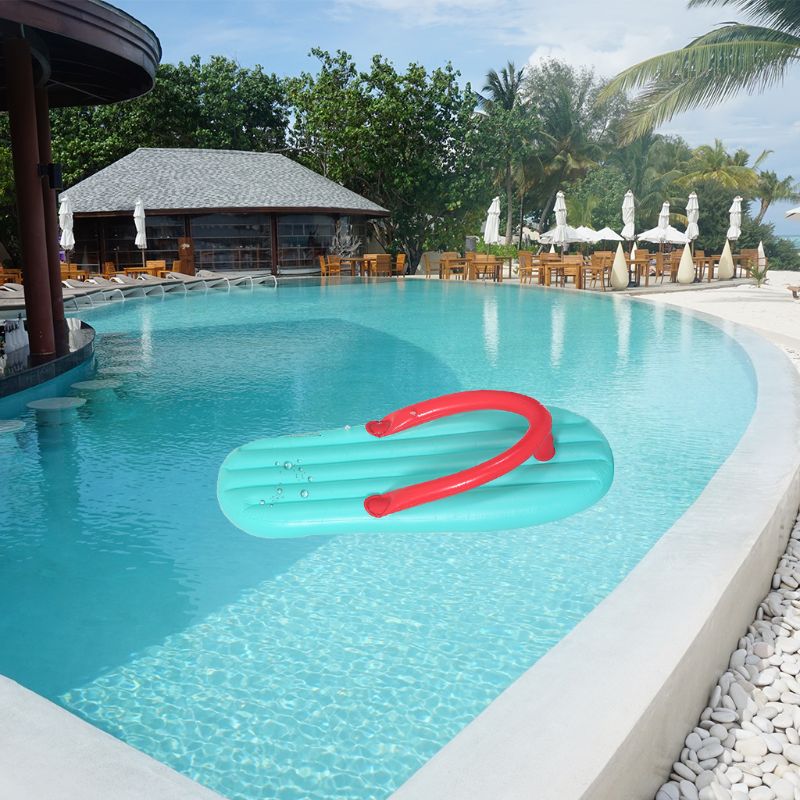 Slippers Swimming Ring Inflatable Giant Adult Pool... – Grandado