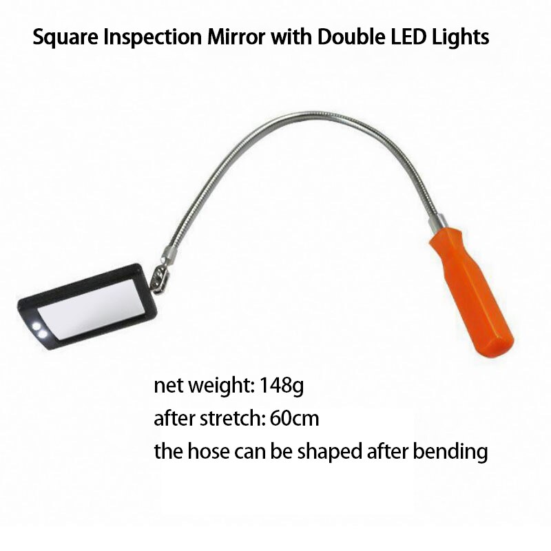 Portable Telescopic Inspection Mirror 360° Revolve... – Vicedeal
