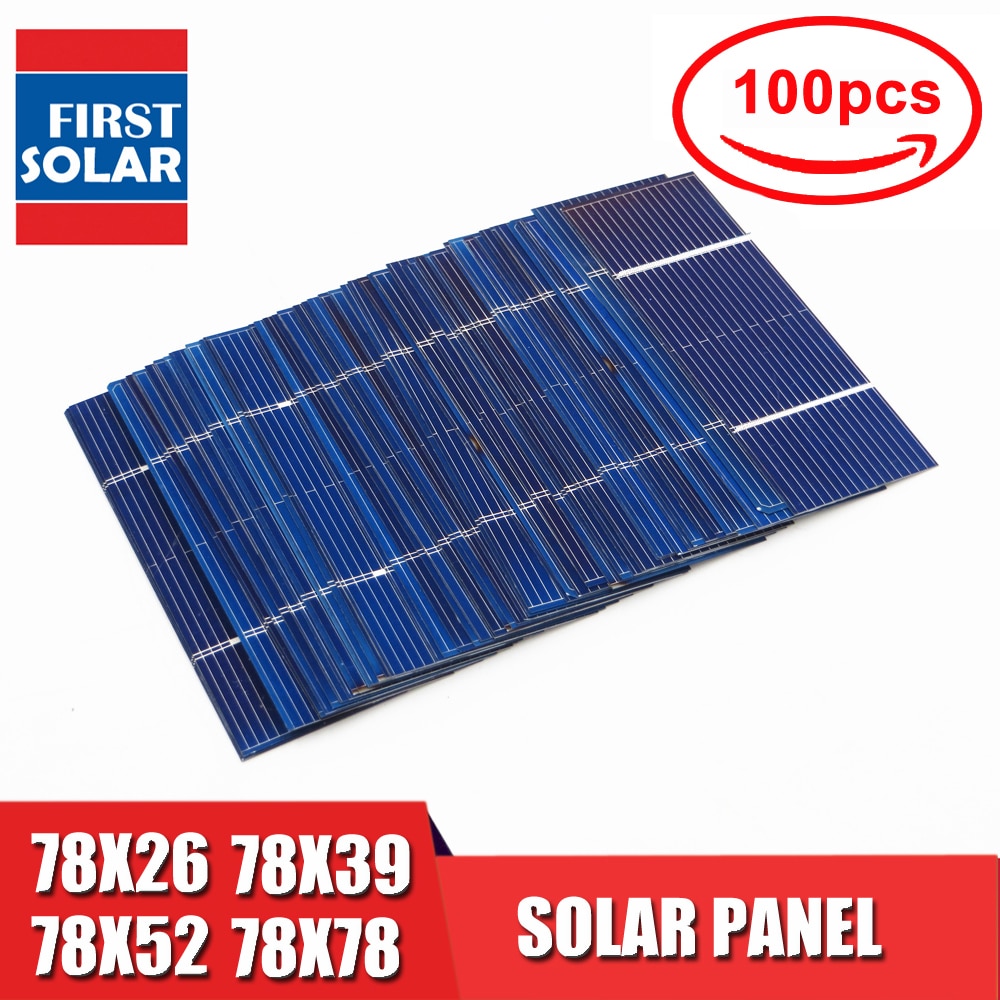 100pcs / lot 156 Solar Cells Panel DIY Charger Pol... – Grandado