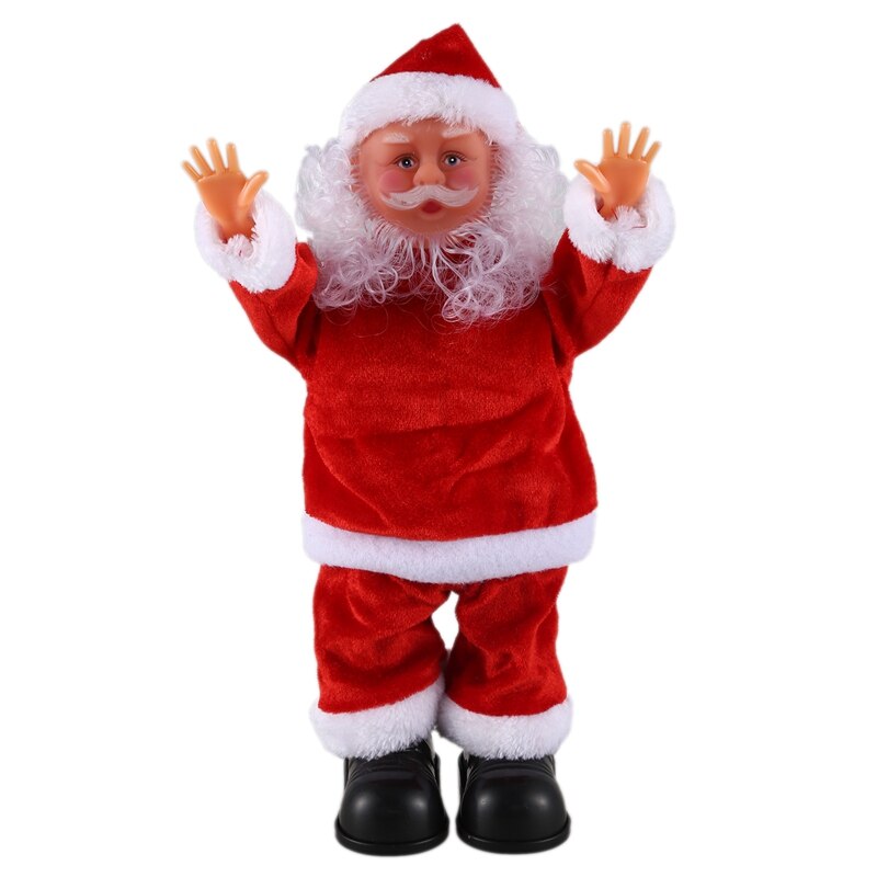 Electric Santa Claus Somersault Stunt Toy Music Wa... – Grandado