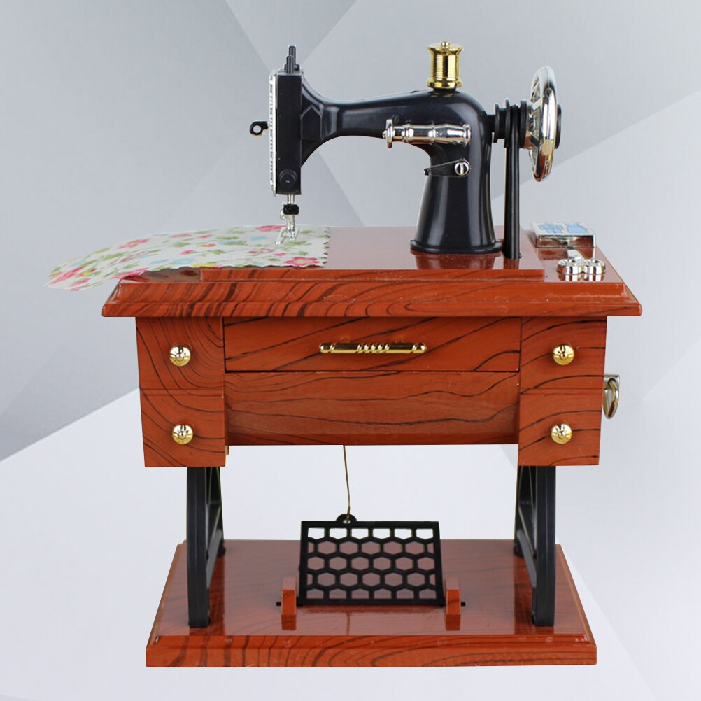 Vintage Sewing Box Musical Sewing Machine Sartoriu... – Grandado