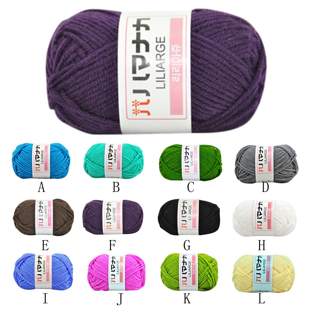 Melk Zoete Zachte Katoenen Baby Breiwol Garen Dik ... – Grandado