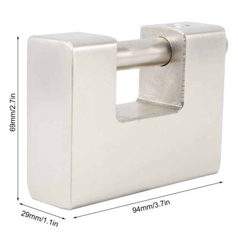 code lock High Security Padlock Rectangular Thick ... – Grandado