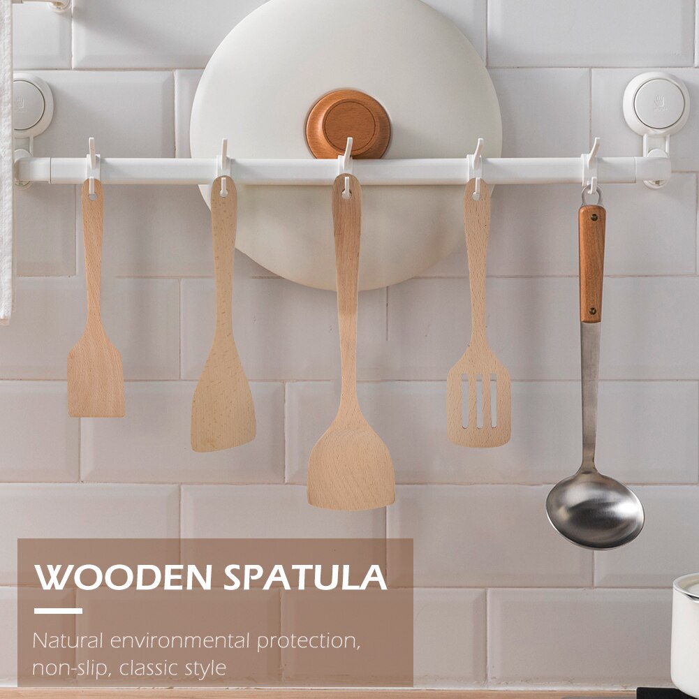 Wooden Kitchen Utensils Cooking Shovel Spatula Spo... – Vicedeal