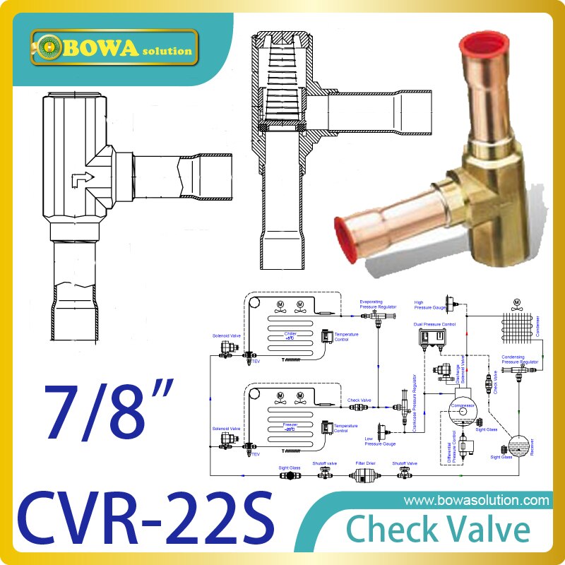 7/8" right Angle one way valve installed in discha... – Grandado