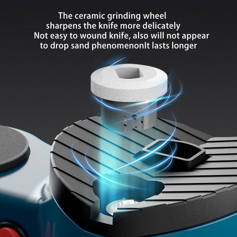 USB Electric Knife Sharpener For Kitchen Knives To... – Grandado