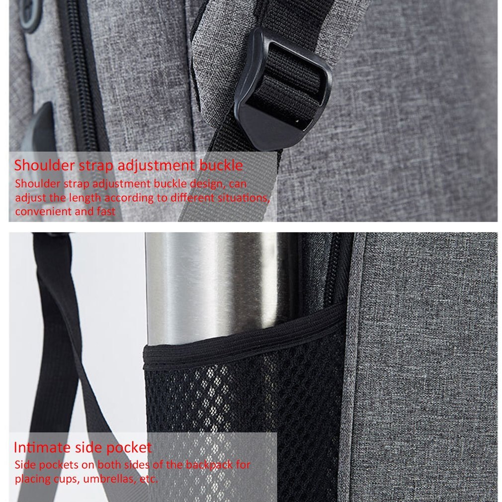 Anti-theft Mens Womens USB Charging Backpack Lapto... – Grandado