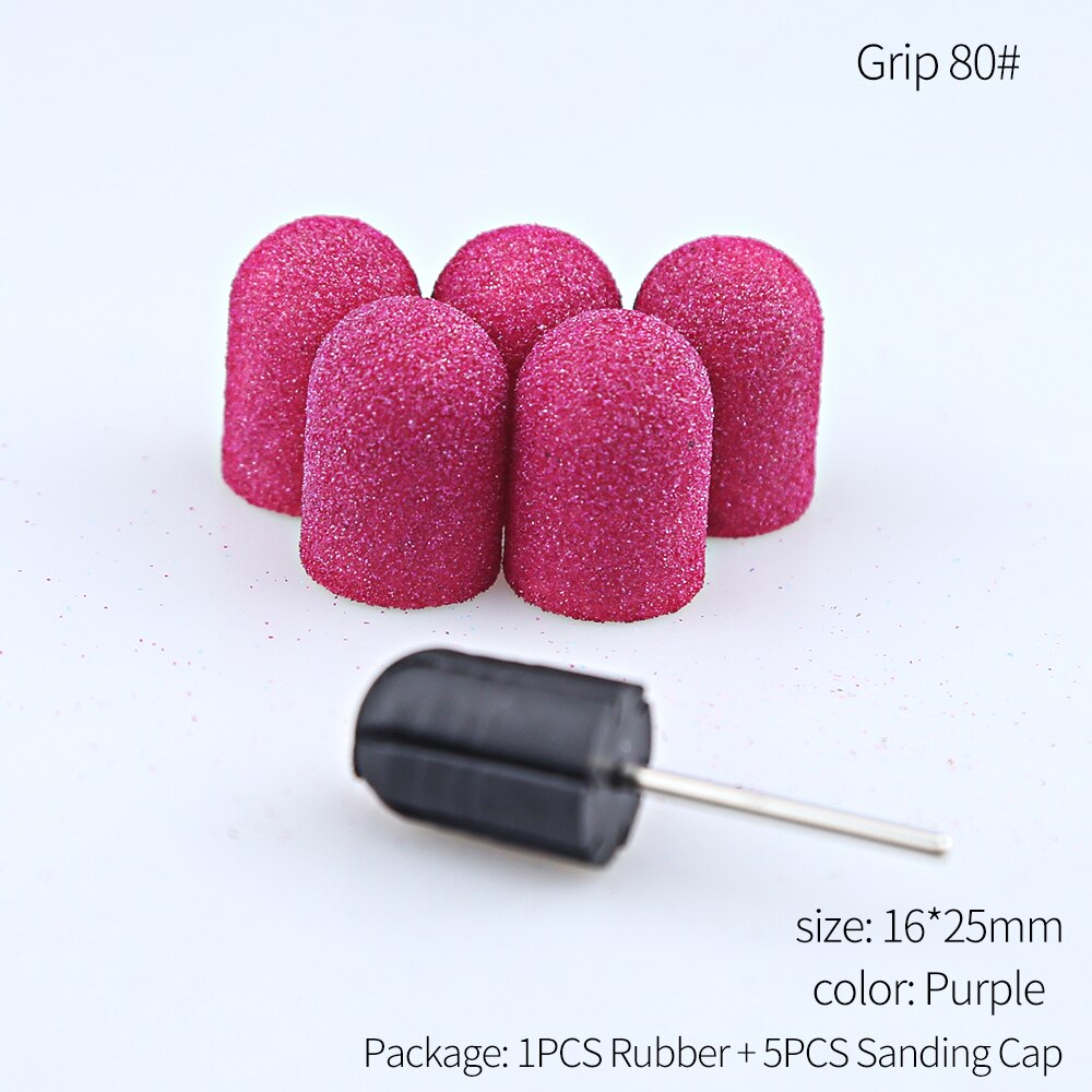 Elektrische Nail Boor Schuurbanden Caps Rubber Gri... – Grandado