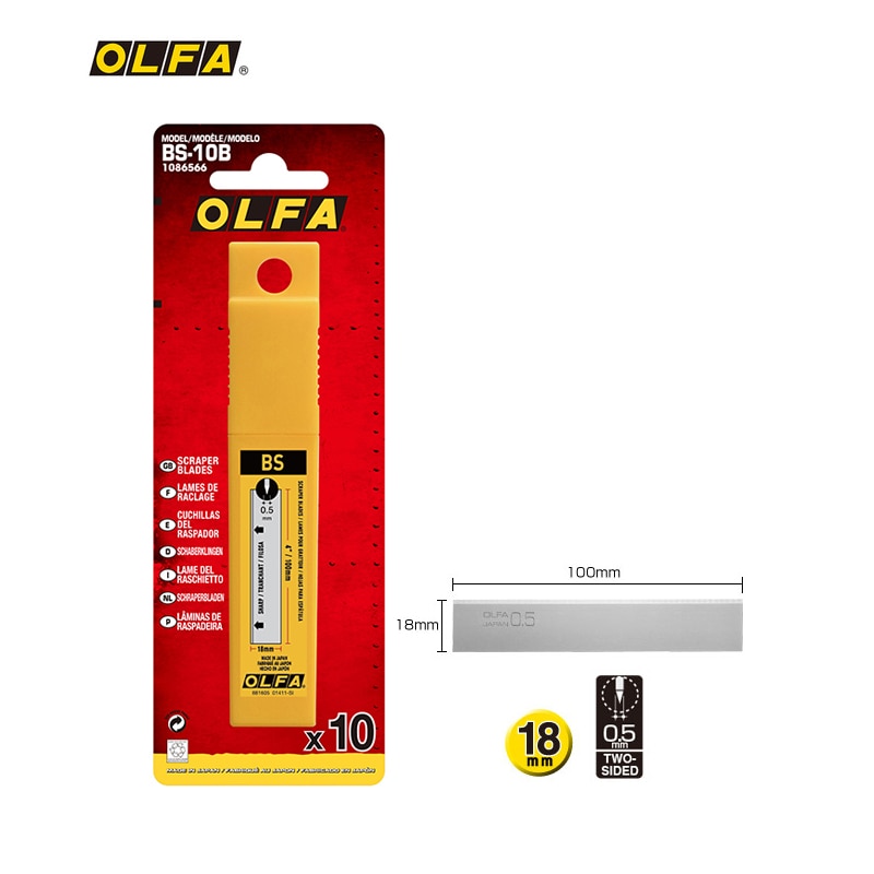MADE IN JAPAN OLFA BS-10B blades for olfa BSR-200 ... – Vicedeal